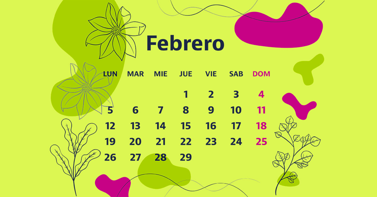 Calendario febrero 2025: las fechas más importantes del mes más corto