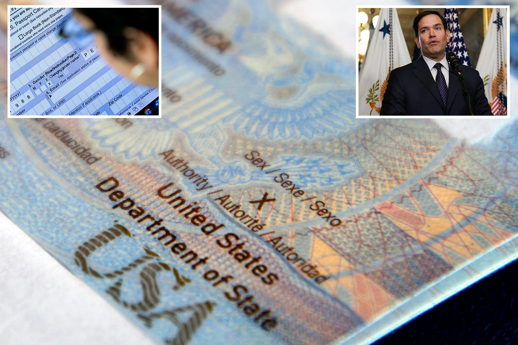 Secretary of State Marco Rubio bans passports with ‘X’ gender markers ...