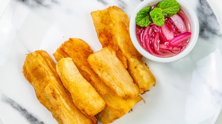 For The Crispiest Yuca Fries, Stick To This Prep Process