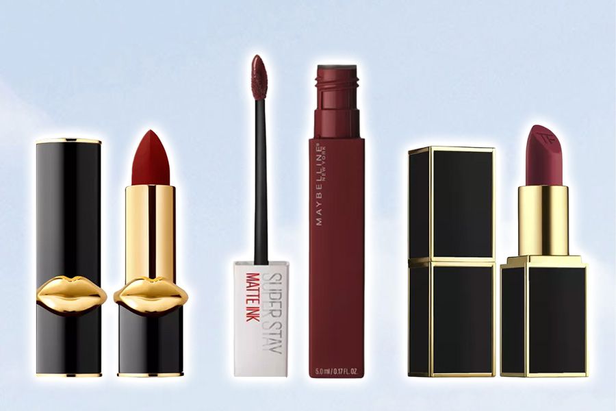 The 9 Best Dark Red Lipsticks for a Bold Lip Look