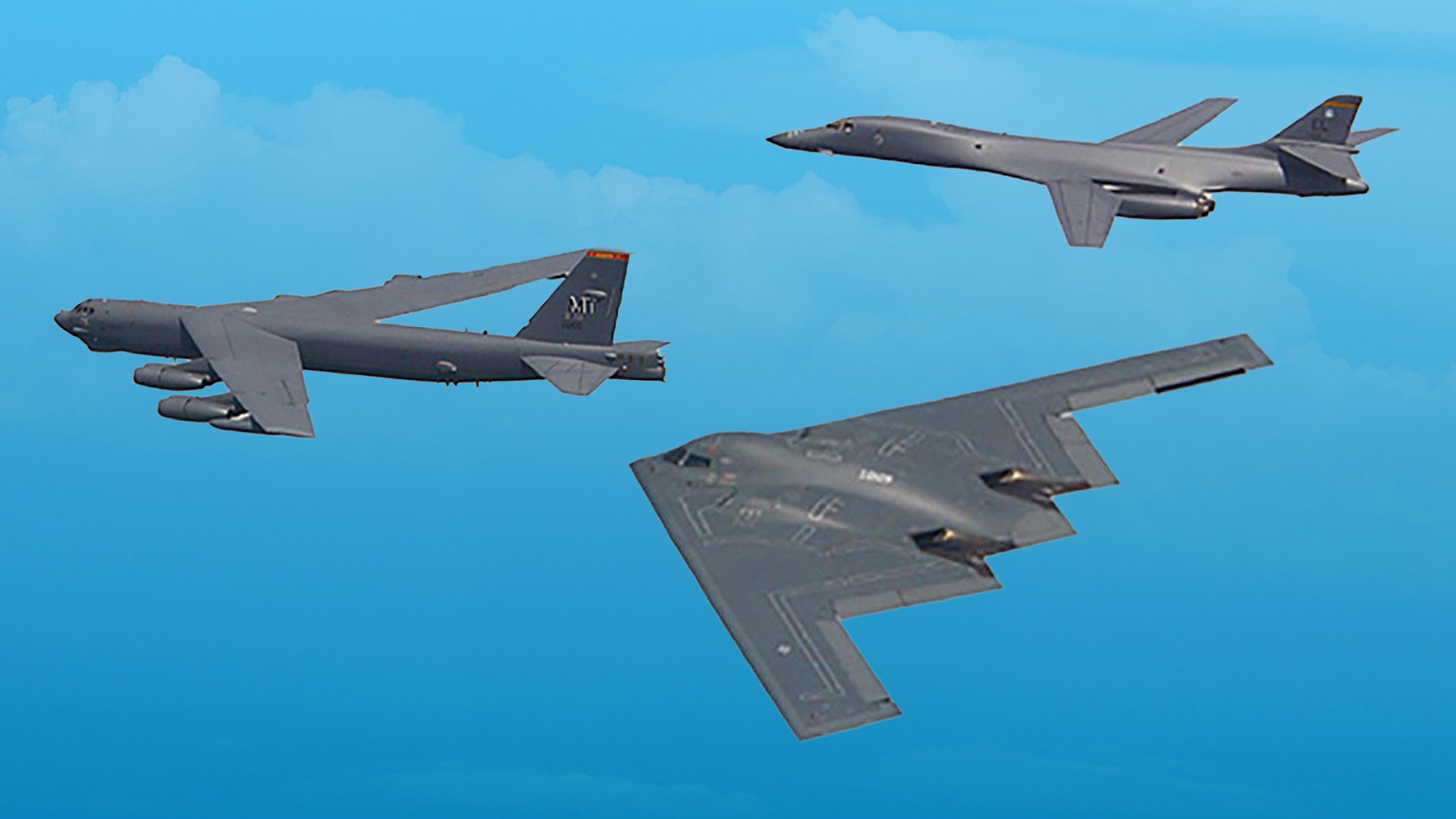 The Destructive Art of Strategic Bombing: B-52, B-1B, and B-2
