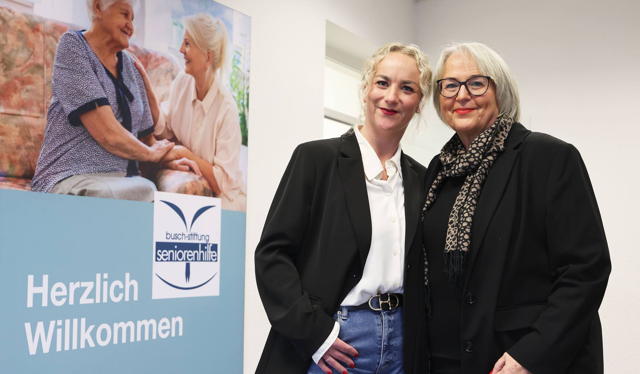 Leiterinnen der Busch-Stiftung Seniorenhilfe Solingen: „Zwei Menschen ...
