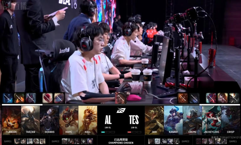 LPL常规赛：AL 3-1战胜TES，赛季双杀，AL默契配合拿下两连胜