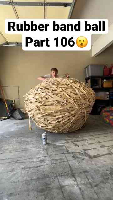 Can We Move a 2,000-Pound Rubber Band Ball?