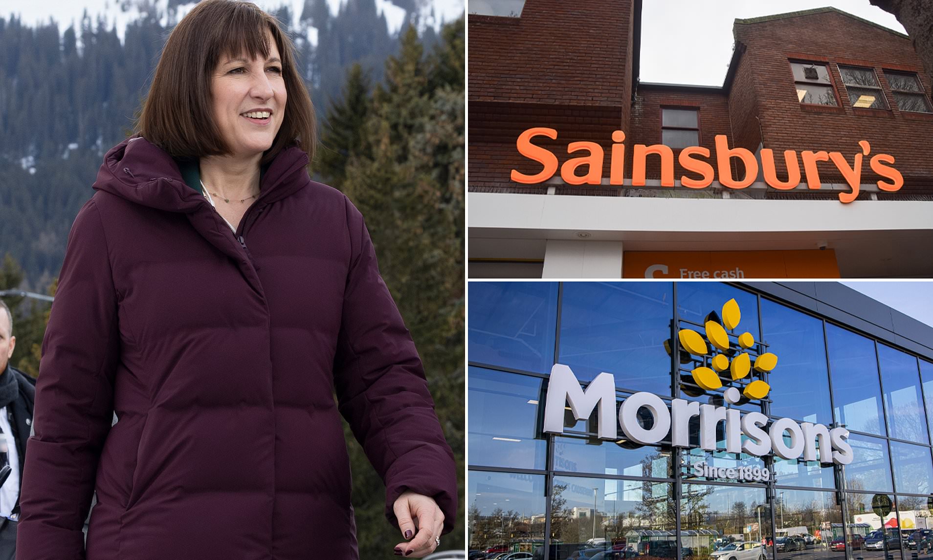 Reeves' supermarket jobs blow as Sainsbury's and Morrisons axe staff