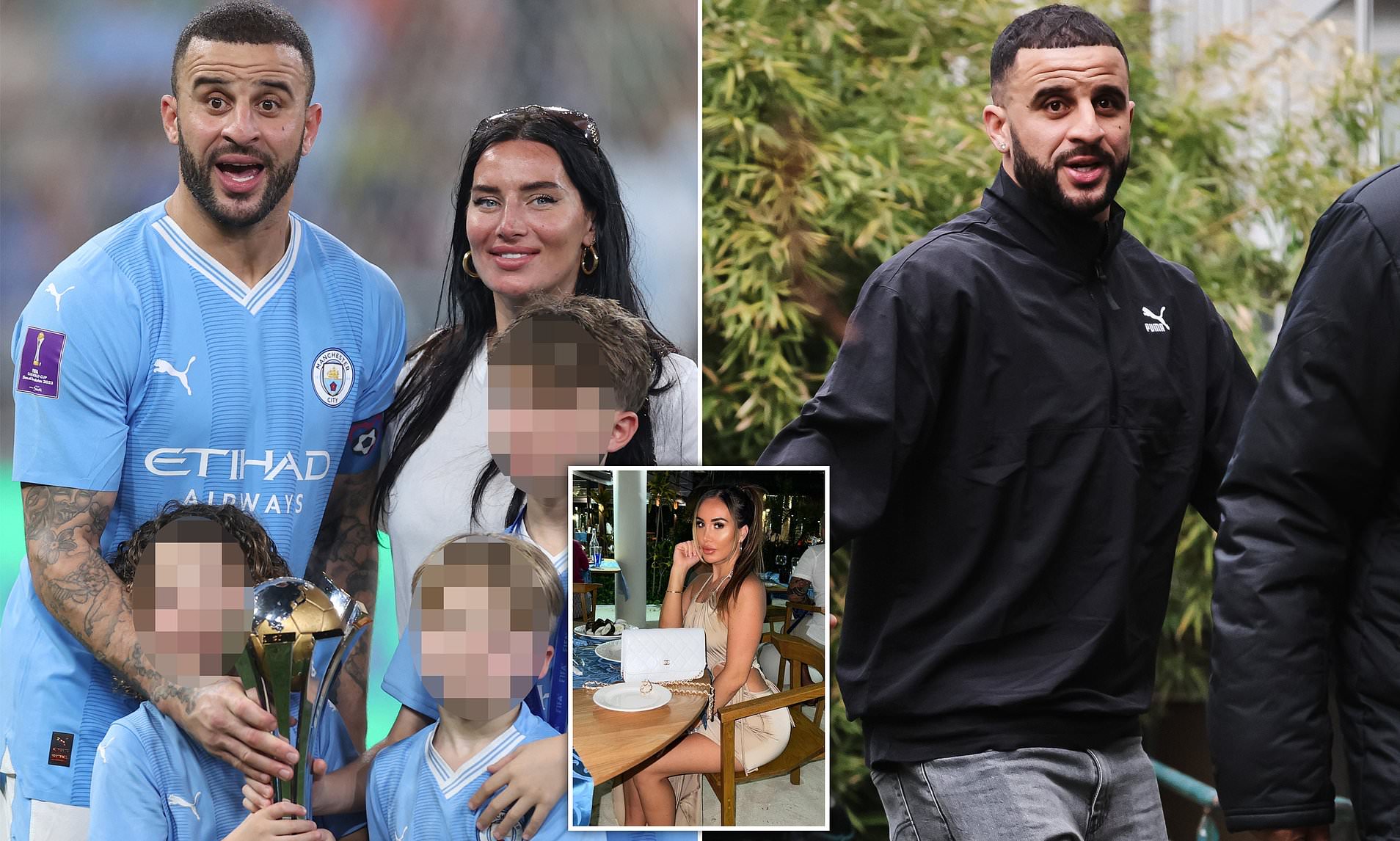 Kyle Walker's wife Annie Kilner flies to Italy for show of unity