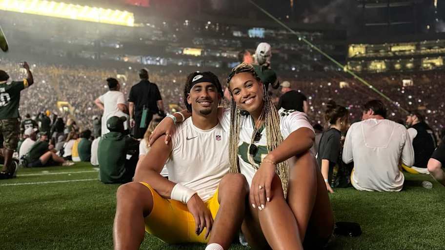 Jordan Love's fiancée Ronika Stone shares behind-the-scenes look in ...