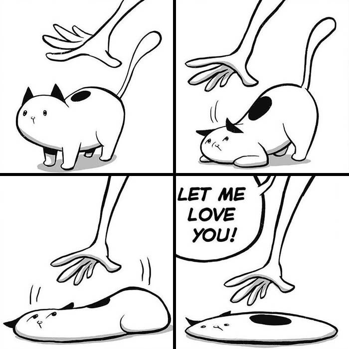 15 Comics That Highlight Hilariously Relatable Cat Behaviors ...