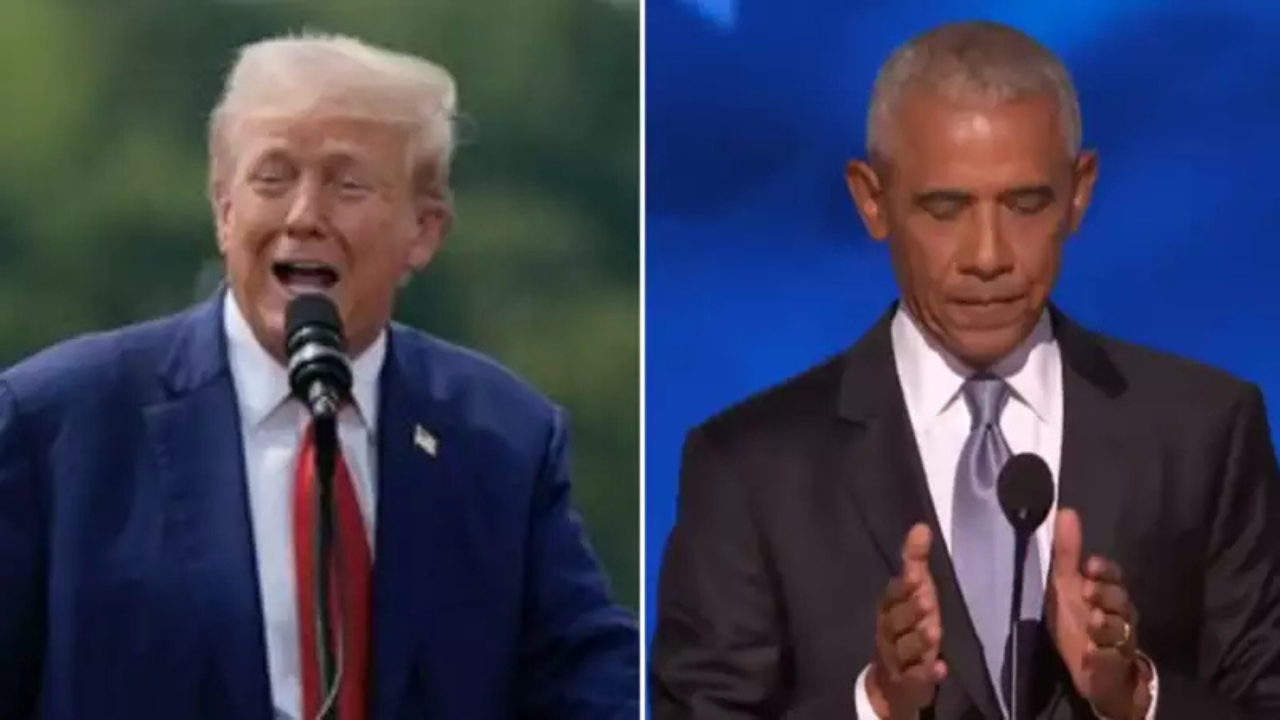 Obama vs Trump in 2028? Social media users react to Rep introducing ...