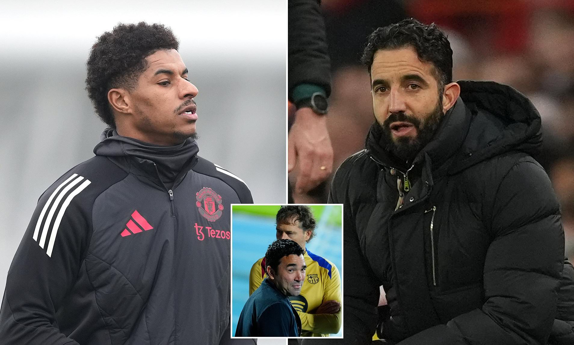 Ruben Amorim provides Marcus Rashford update as transfer deadline nears ...