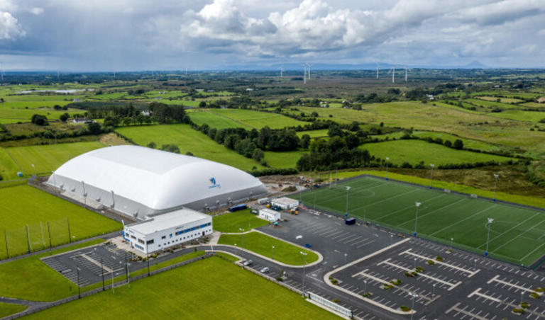 Connacht GAA Air Dome worth €3.1 million destroyed by storm winds in Co ...