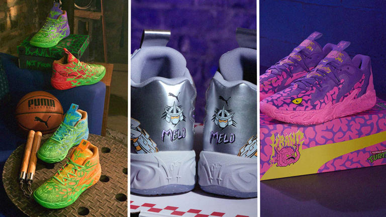 LaMelo Ball’s TMNT x PUMA MB.04 ‘Shredder’ Sneakers Are Totally Mutant