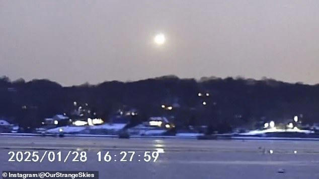 New footage of mystery drones shows 'glowing orbs' over New York