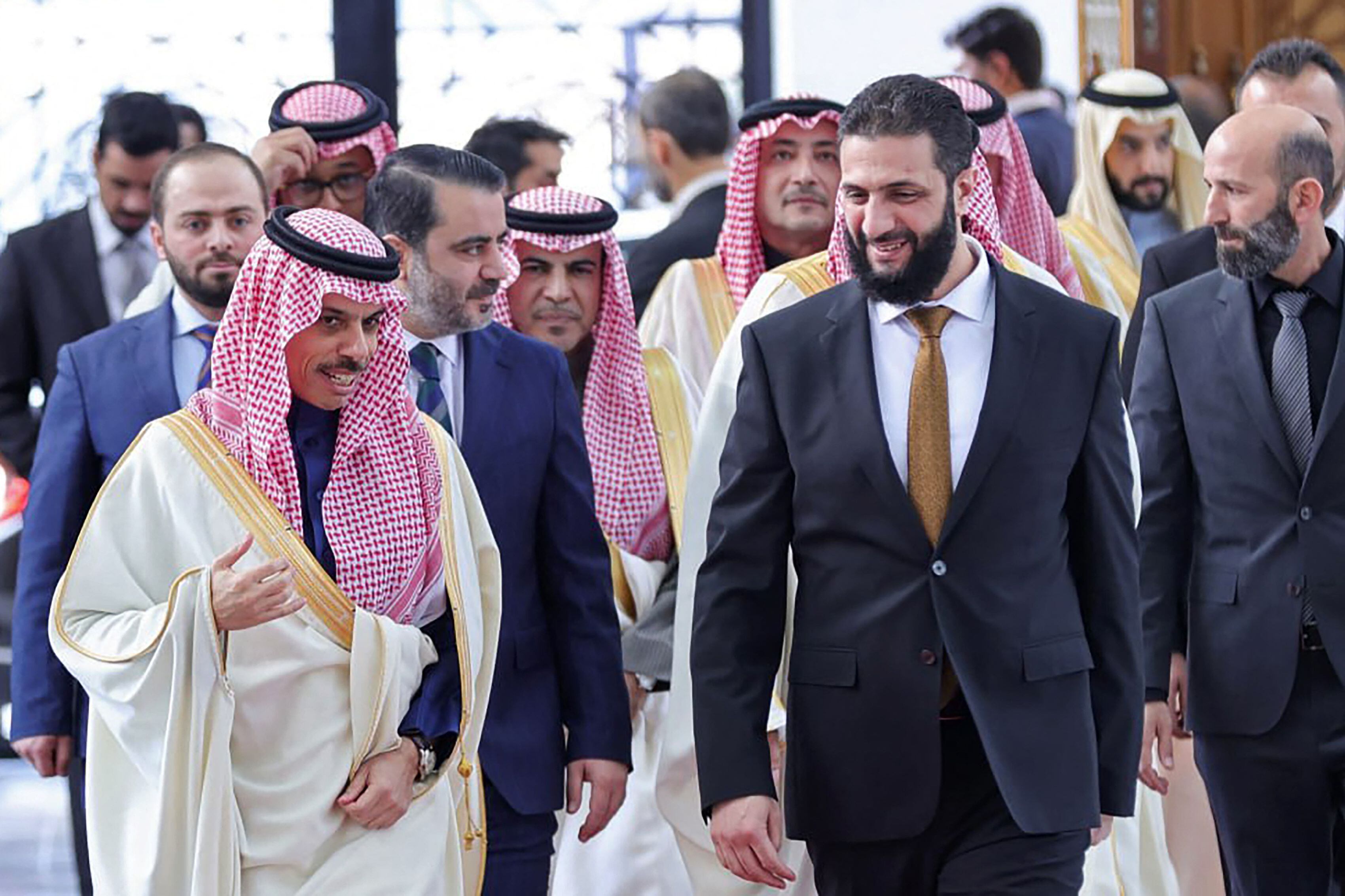 Saudi Arabia working to lift sanctions on Syria, Prince Faisal says