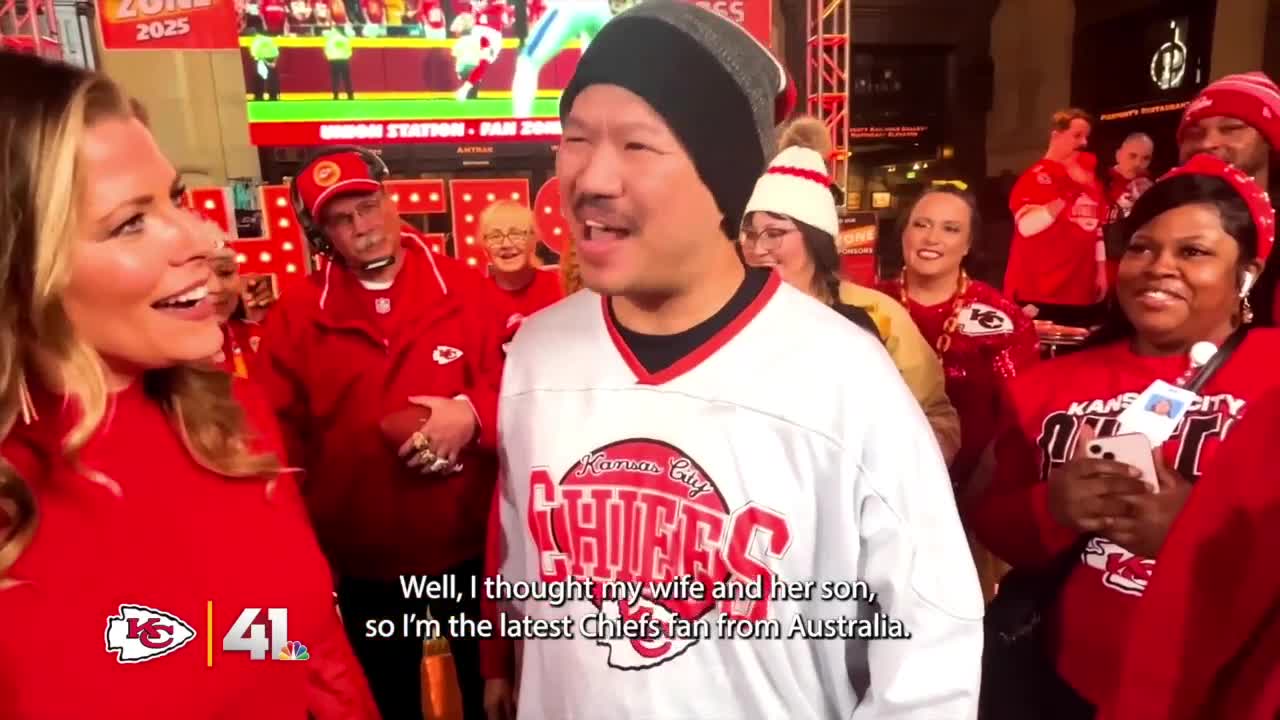 Union Station Chiefs pep rally