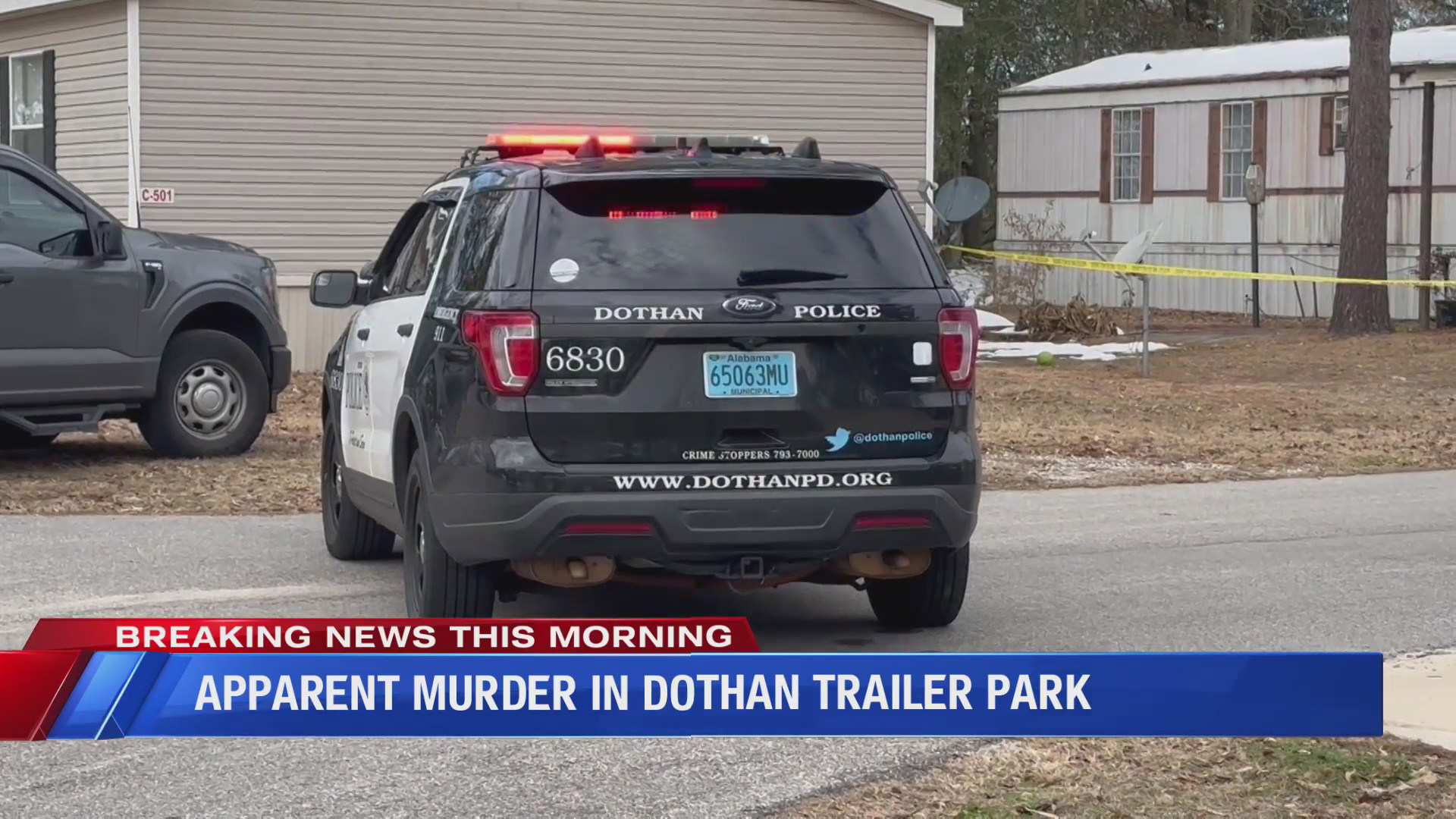 Apparent murder in Dothan trailer park, investigation underway Apparent murder in Dothan trailer park, investigation underway