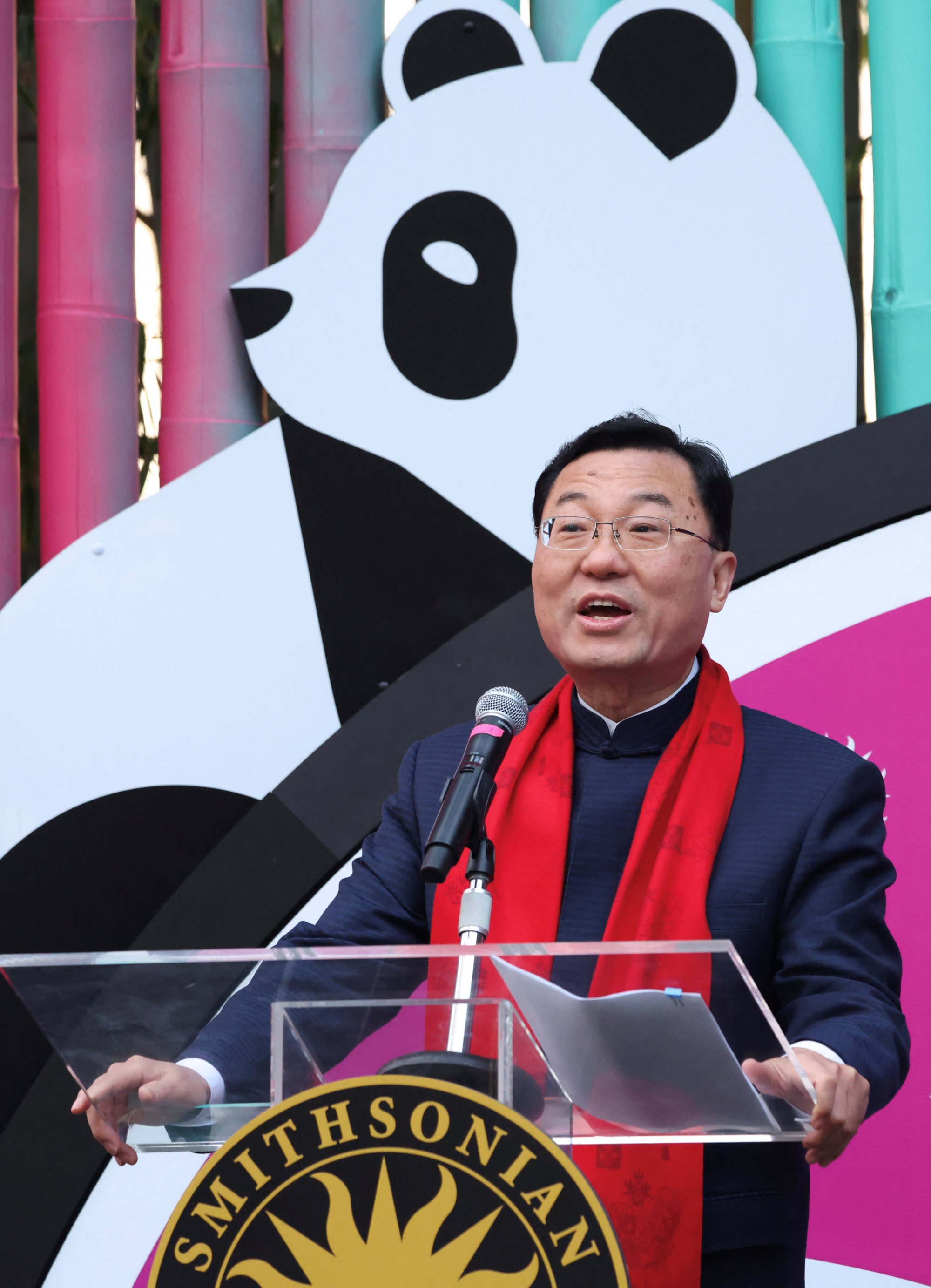 New pandas from China make their debut at National Zoo in Washington