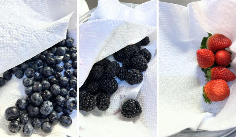 How to keep berries fresh for days in the refrigerator