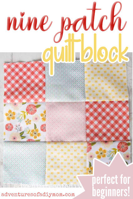 9 Patch Quilt Block Tutorial