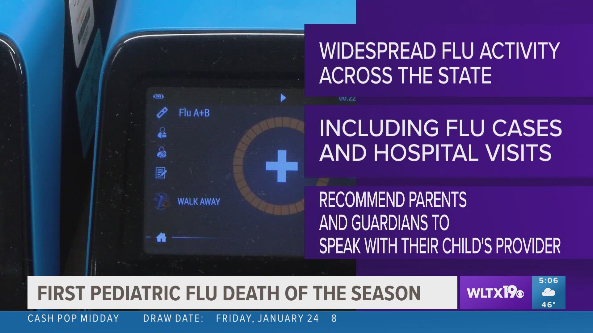 First pediatric flu-related death confirmed by SC Department of Health