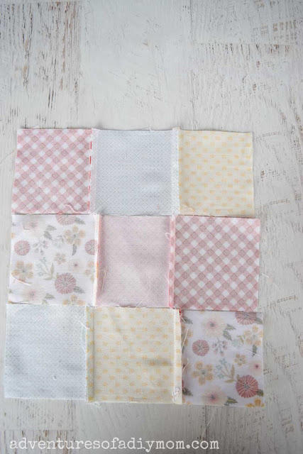 9 Patch Quilt Block Tutorial