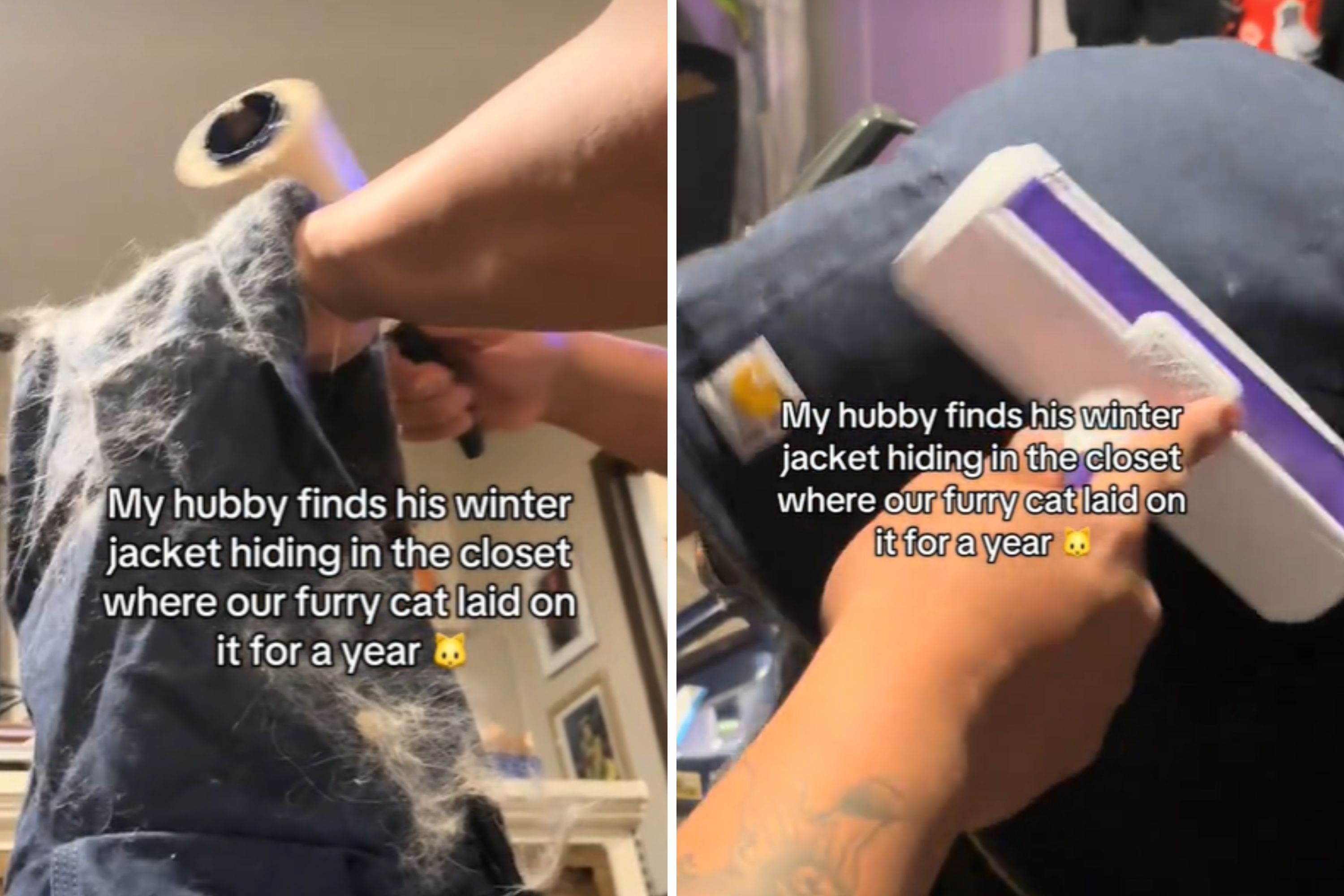 Husband Finds Missing Jacket Year Later—Unprepared for What's All Over It