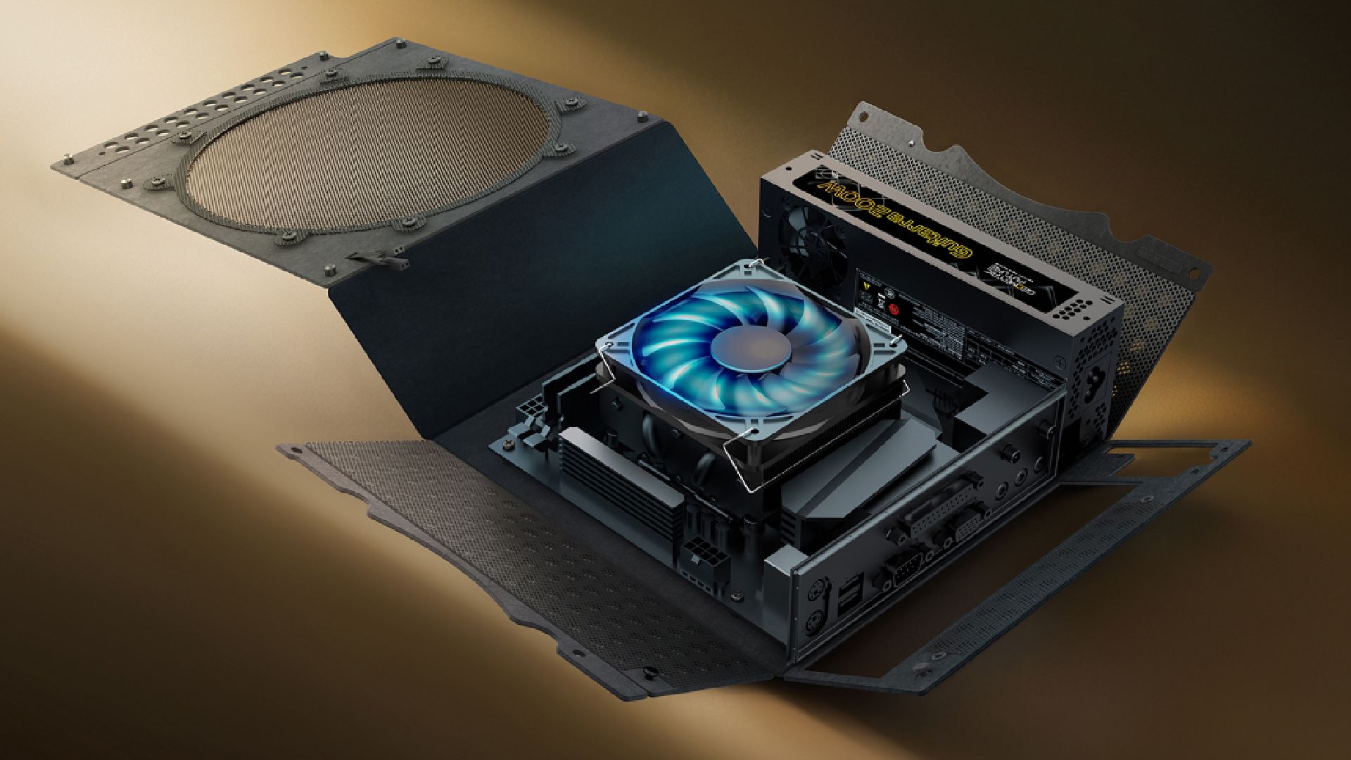 I love the look of this foldable 'backpack class' Mini-ITX case but it ...