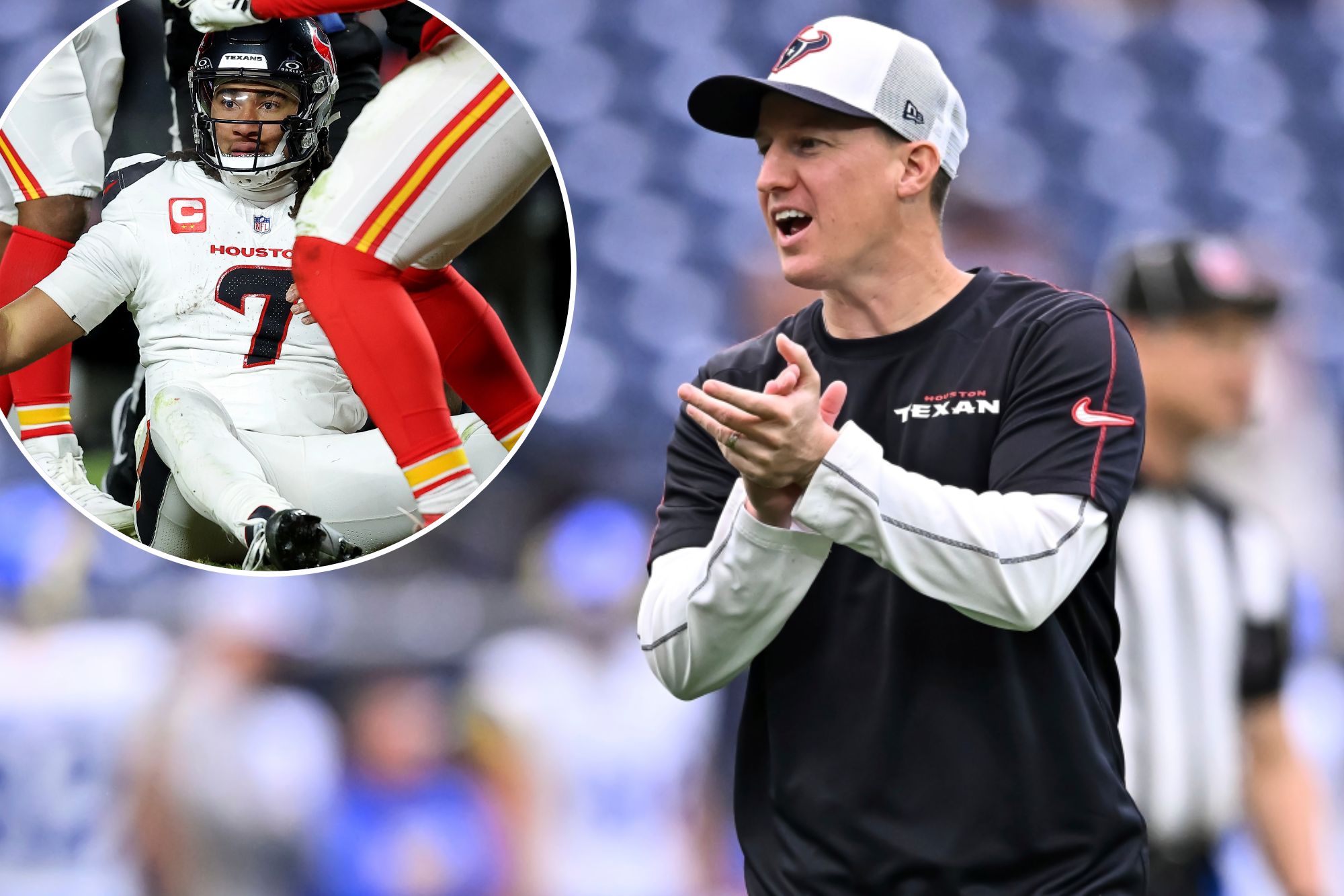 Texans fire offensive coordinator Bobby Slowik after C.J. Stroud’s ...