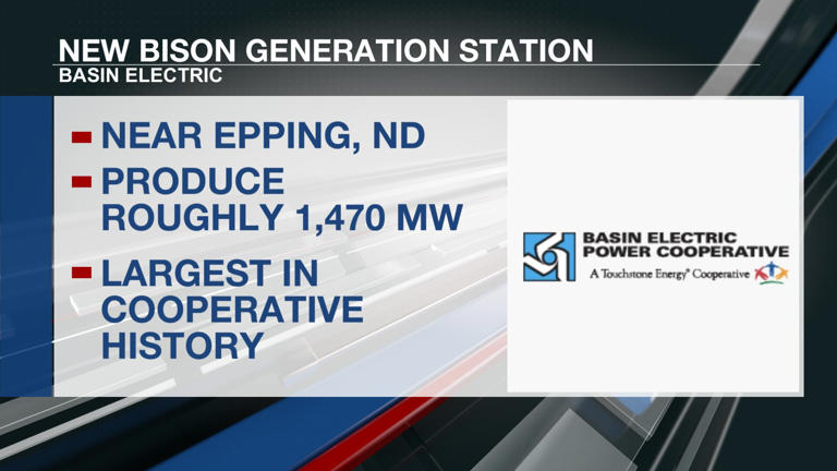 Basin Electric announces new power plant in the works in Williams County