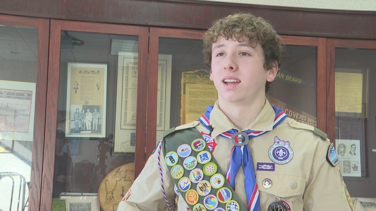 Kentucky Boy Scout achieves rare feat of earning all 138 merit badges