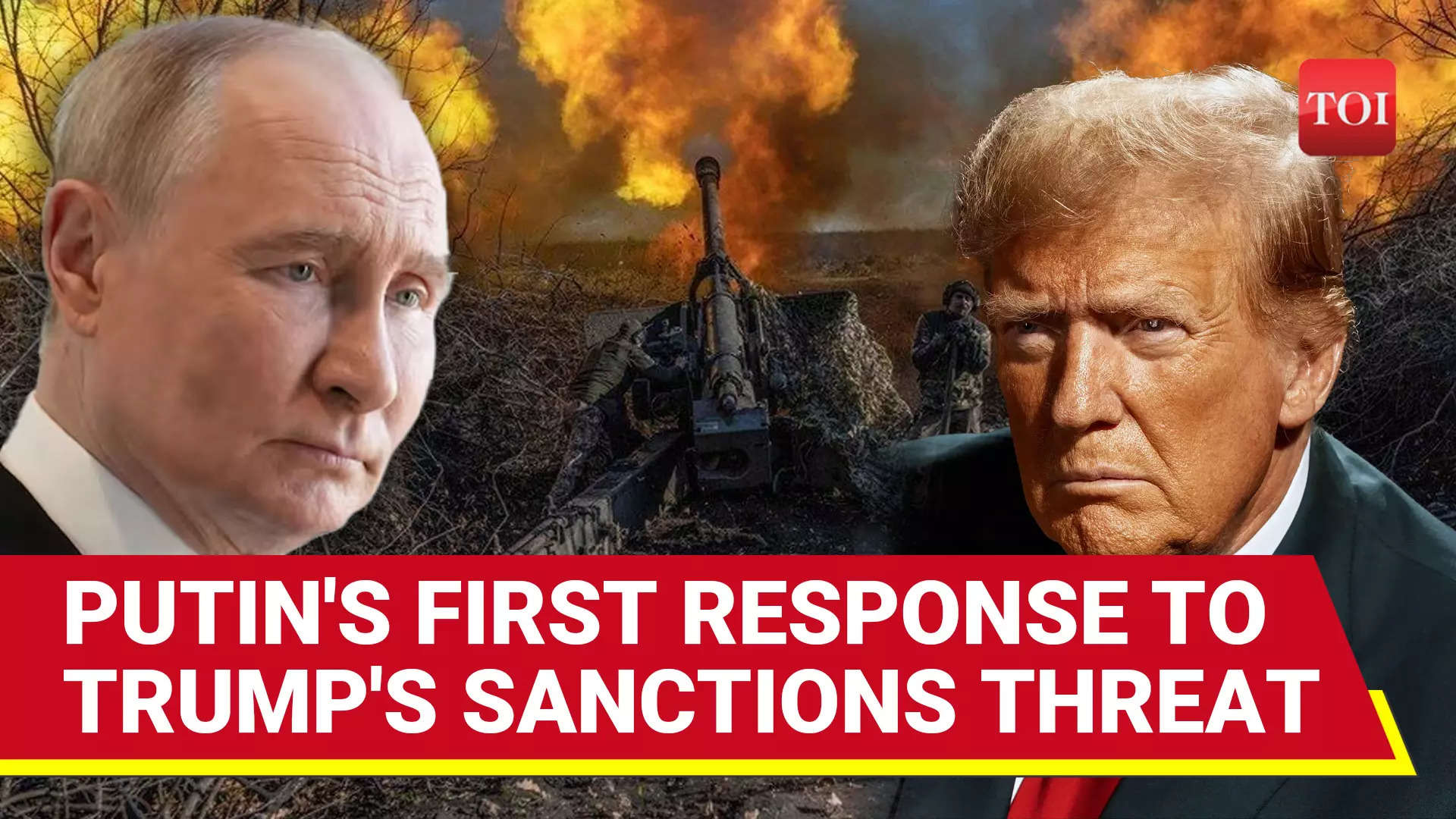 Putin's Stunning Reaction After Trump's New Sanctions Warning | Watch