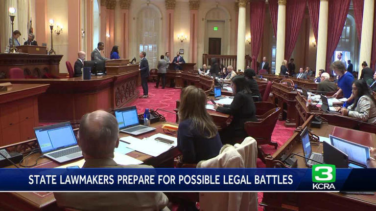 California Senate approves money for more legal battles with Trump ...