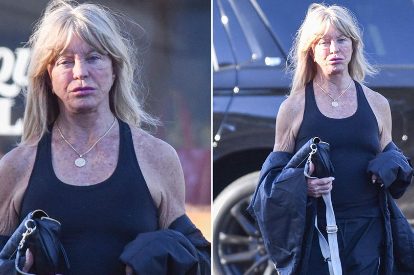 Hollywood icon Goldie Hawn embraces her natural beauty in LA ahead of ...
