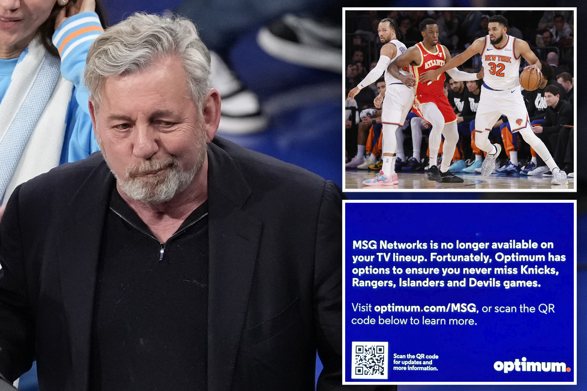 MSG Networks, Altice trade blame as Knicks, Rangers blackout drags on ...