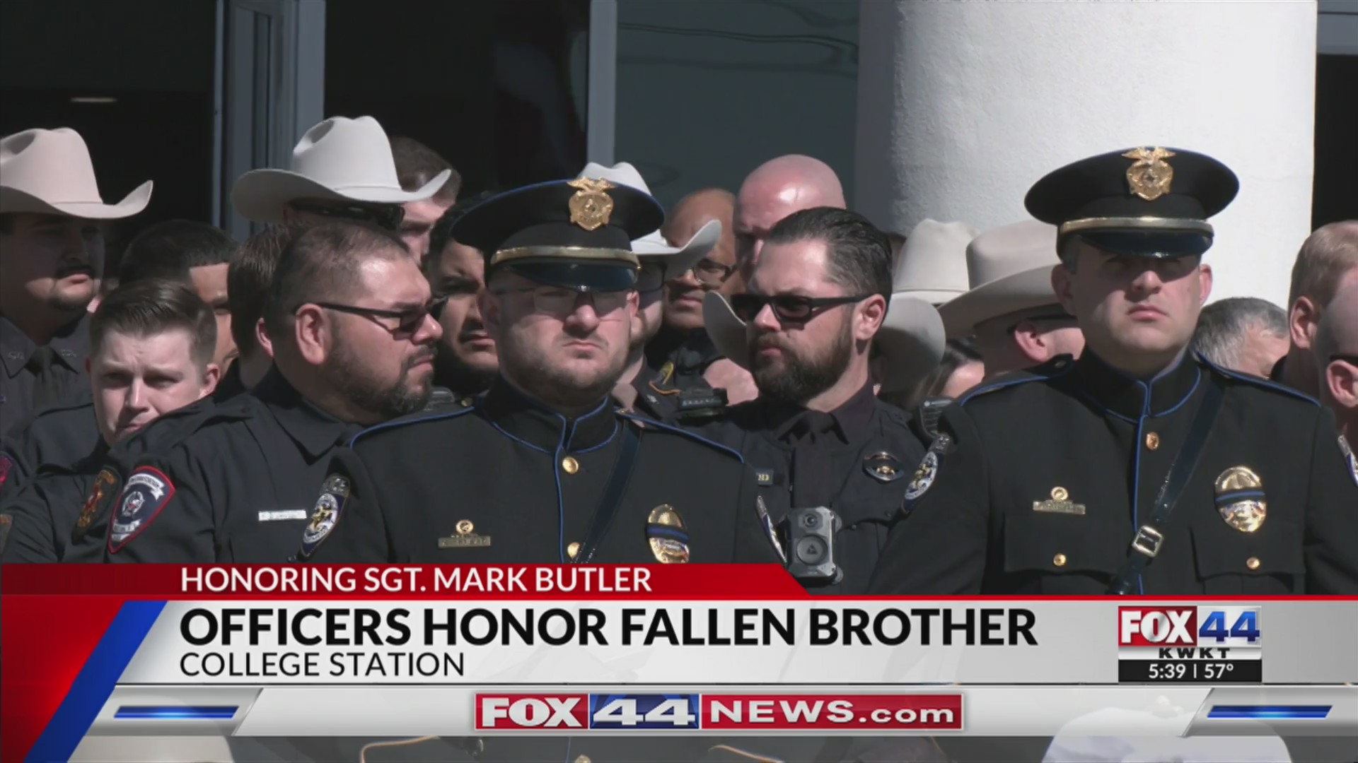 Officers honor Sgt. Mark Allen Butler