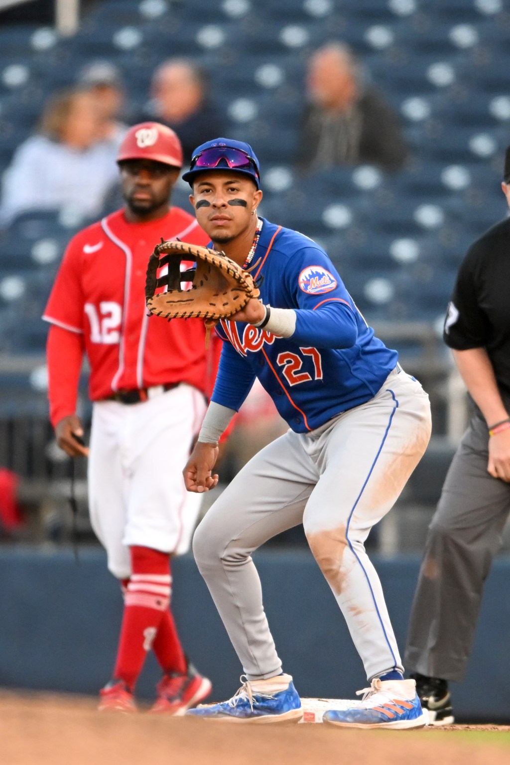 Mets told Mark Vientos, Brett Baty to work out at first base in telling ...