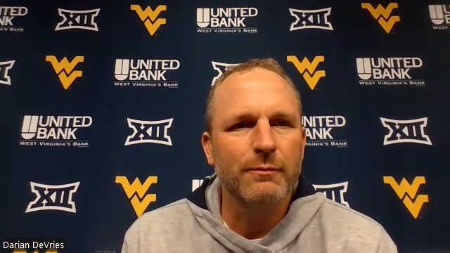 WATCH: Darian DeVries previews Kansas State game