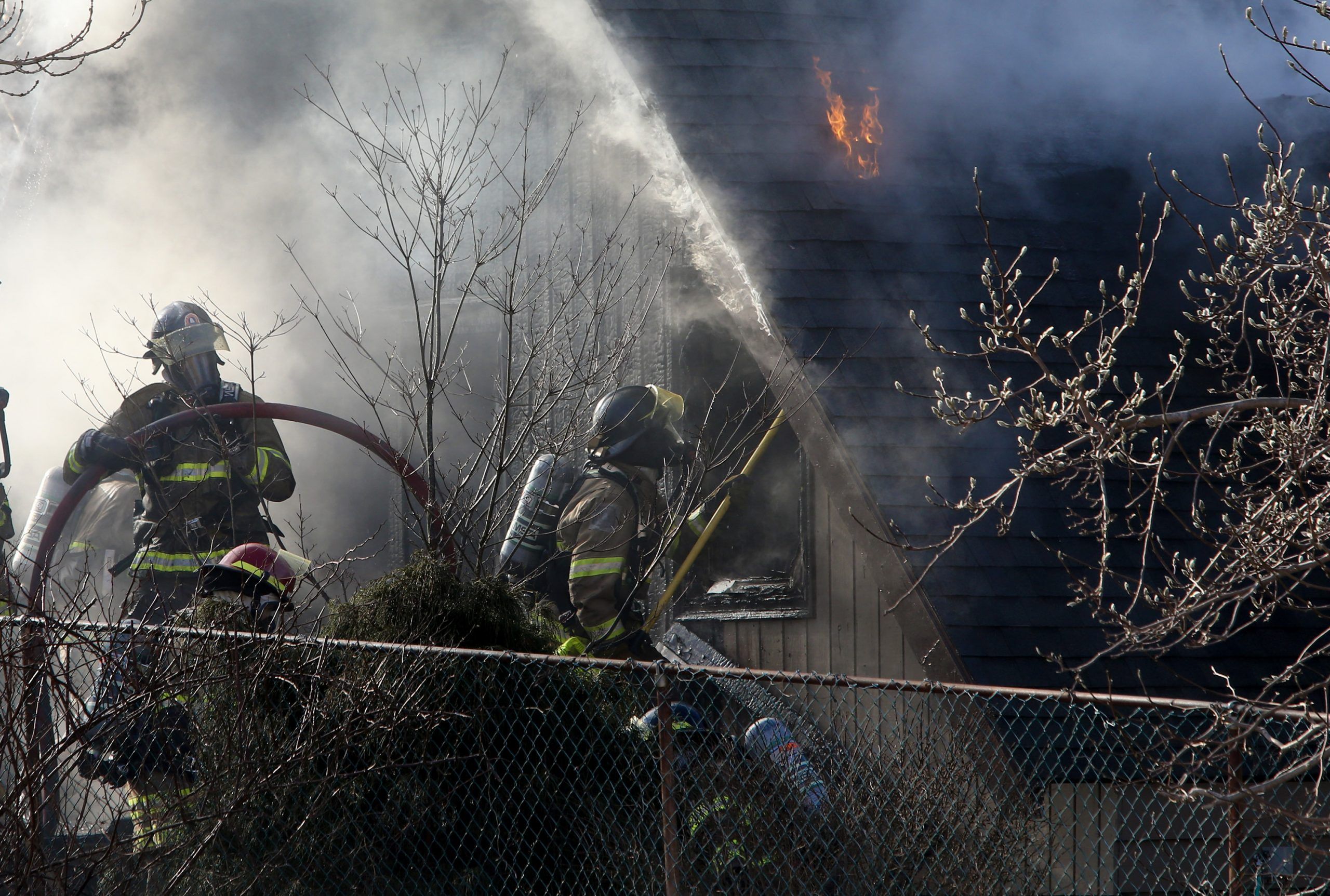 Two men rescued from house fire in Dartmouth