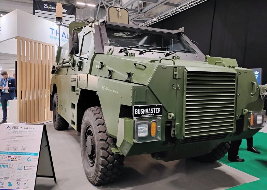 Bushmaster to be pitched for British Army’s medium protected mobility