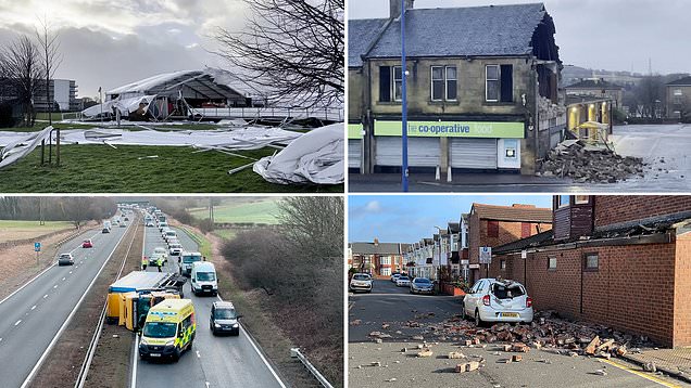 Storm Eowyn: All of the damage across the UK and Ireland after wind ...