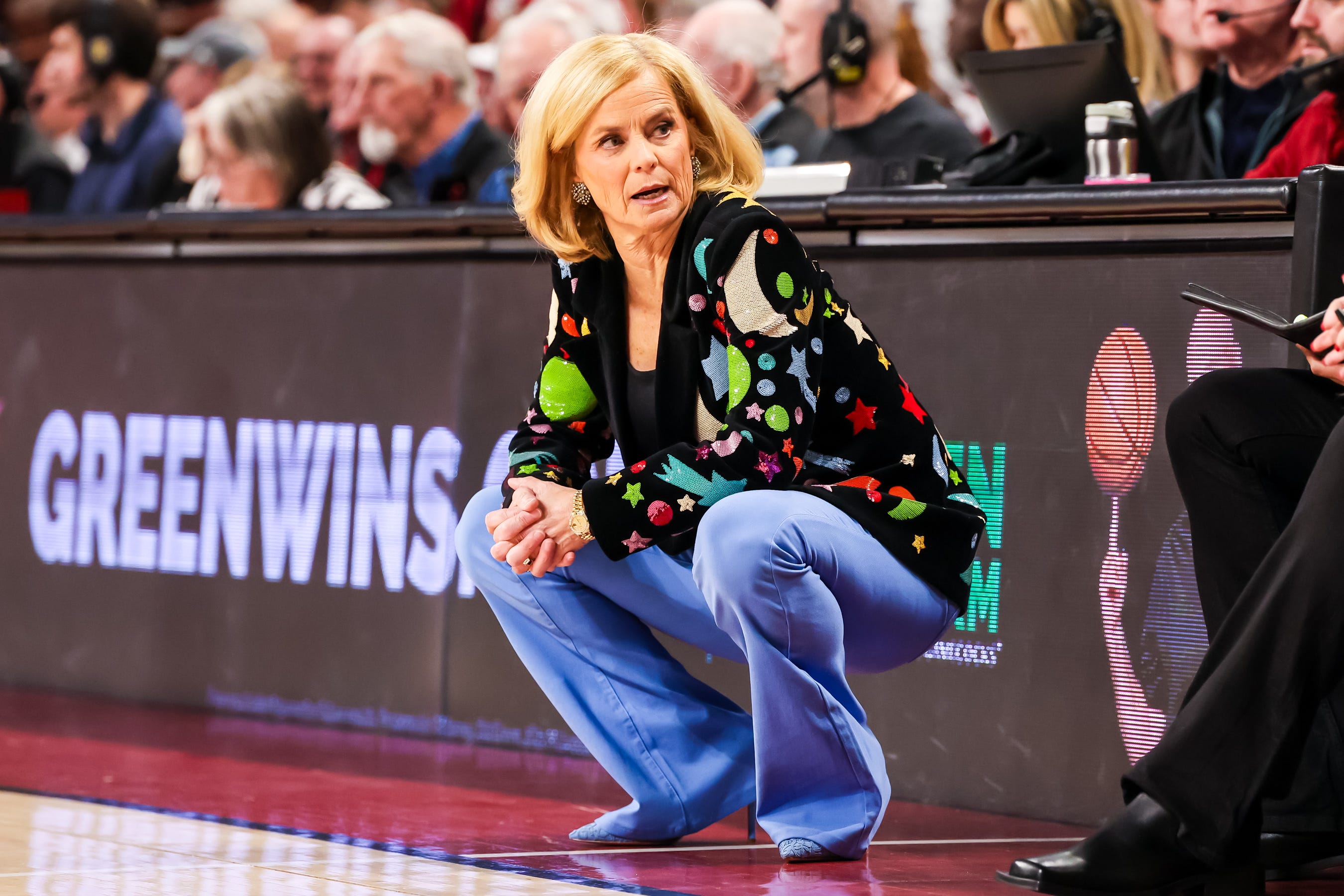 LSU's Kim Mulkey was critical of officials after foul-heavy win vs ...