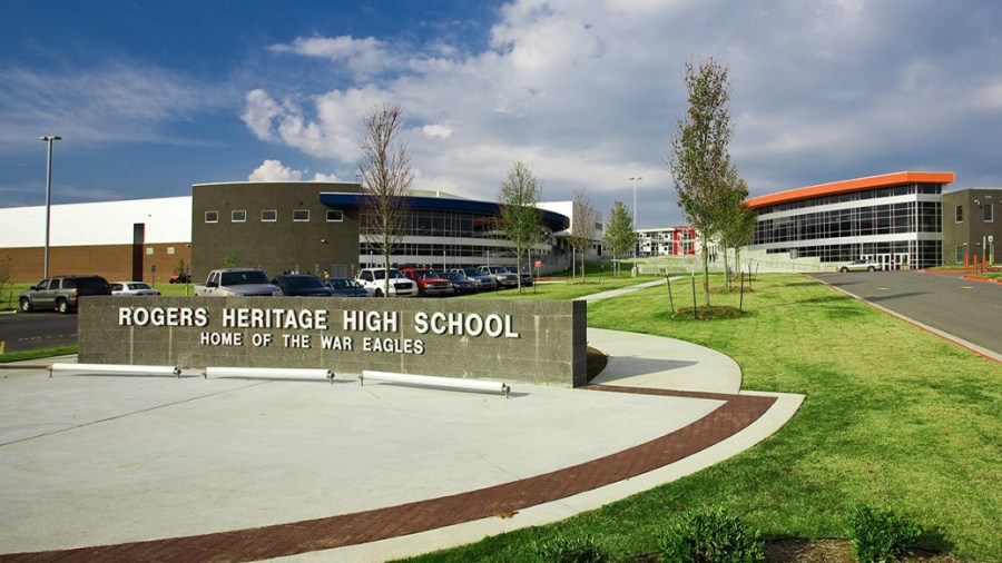 Rogers Heritage High School opens food bank, pantry