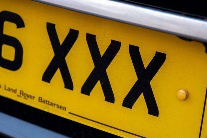 The number plates banned by the DVLA in 2025 for being 'too rude'