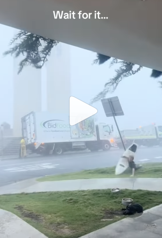 Video: Freak Cyclone Takes Out Young Surfer Down Under