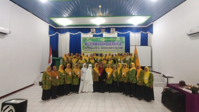 Hasil Musda Ke IX Al Hidayah Barsel, Hj Marsinah Terpilih secara Aklamasi