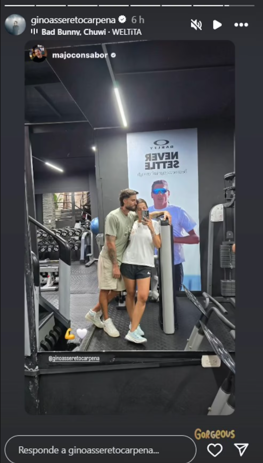 Gino Assereto e influencer 'Majo con sabor' publican su primera foto juntos y causan revuelo ...