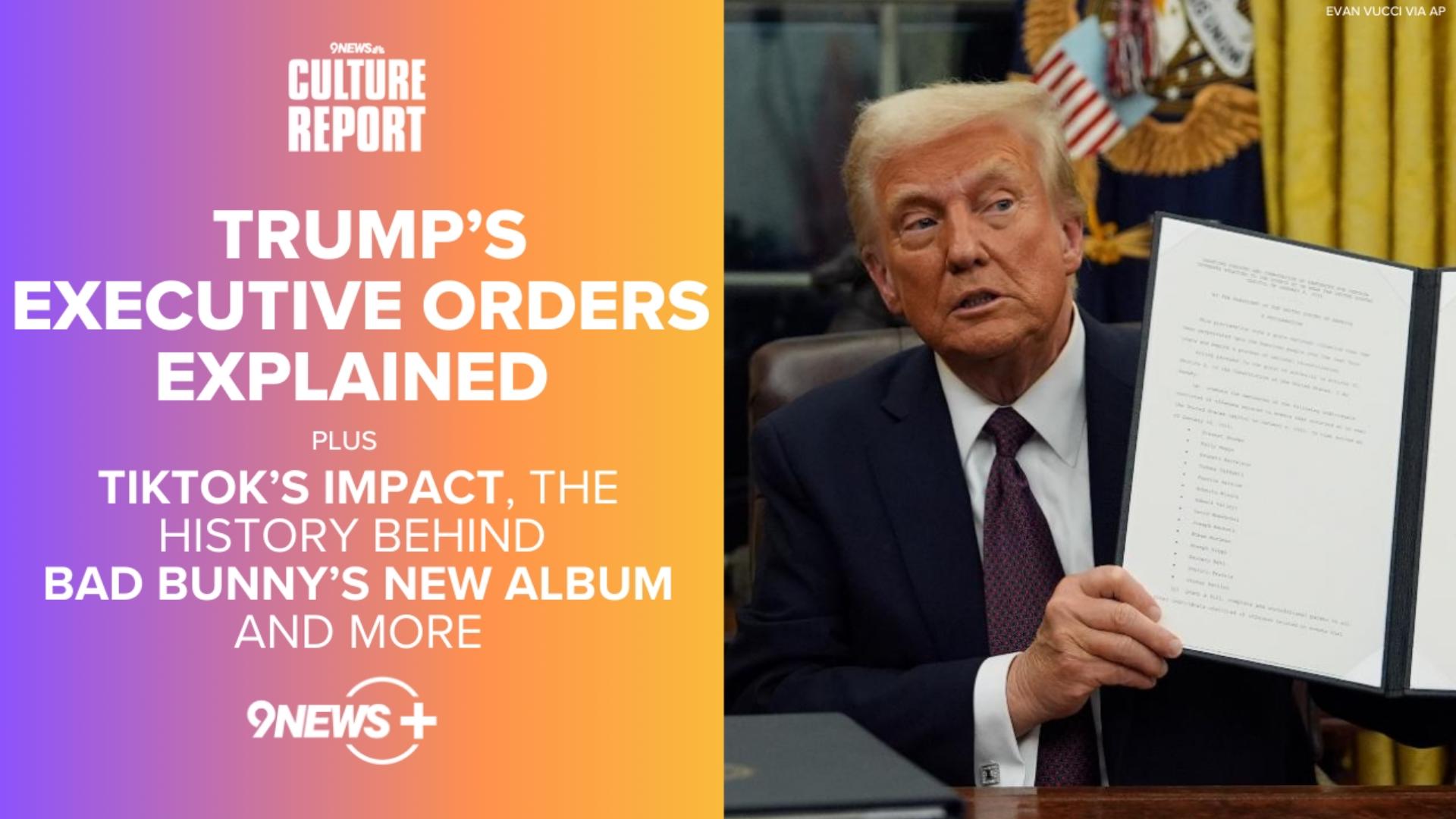The Culture Report | Trump's executive orders explained, TikTok's impact, the history behind Bad ...