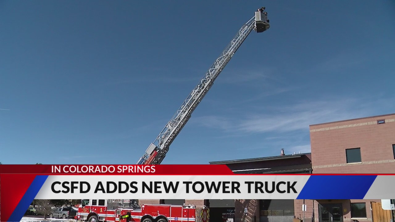 CSFD adds new tower truck to fleet after 40 years