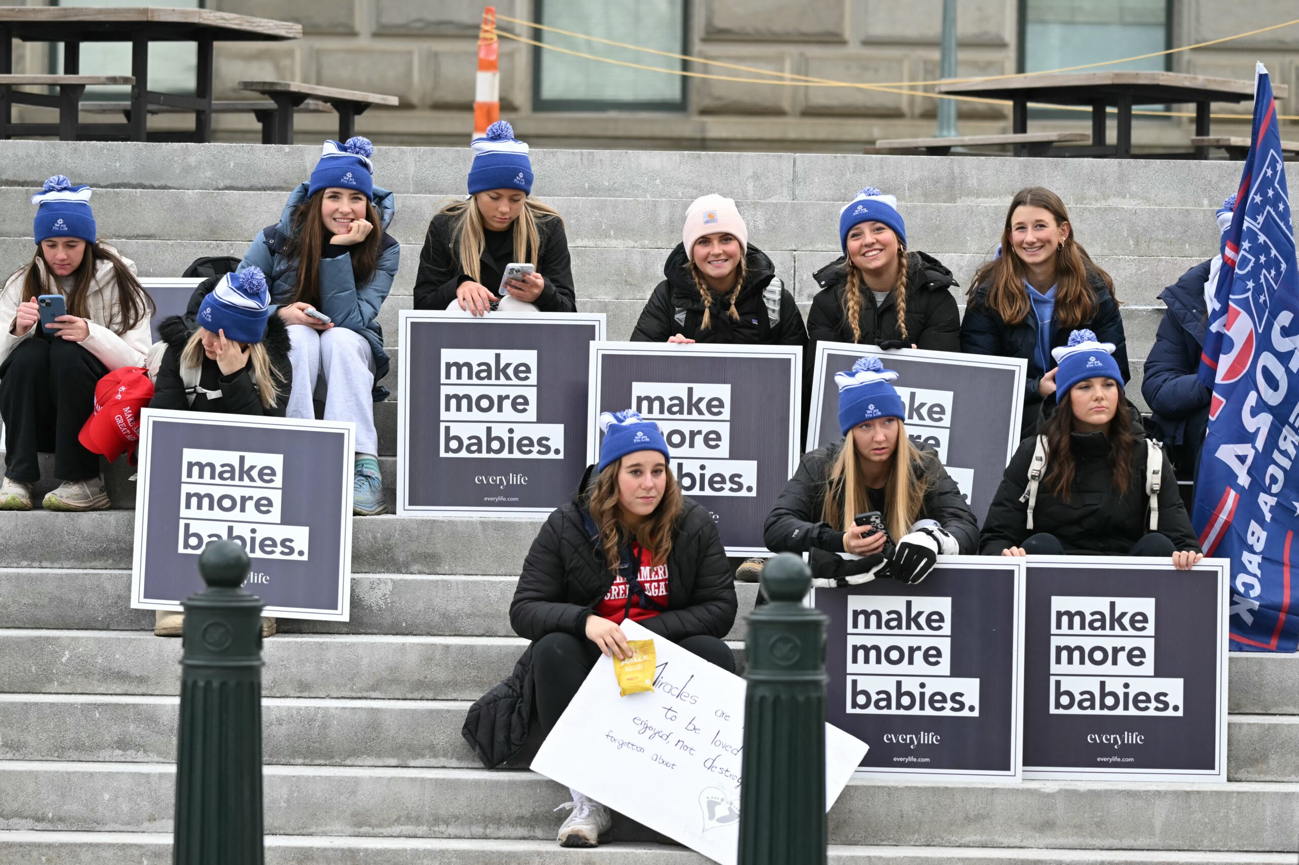 US anti-abortion rally celebrates Trump’s return