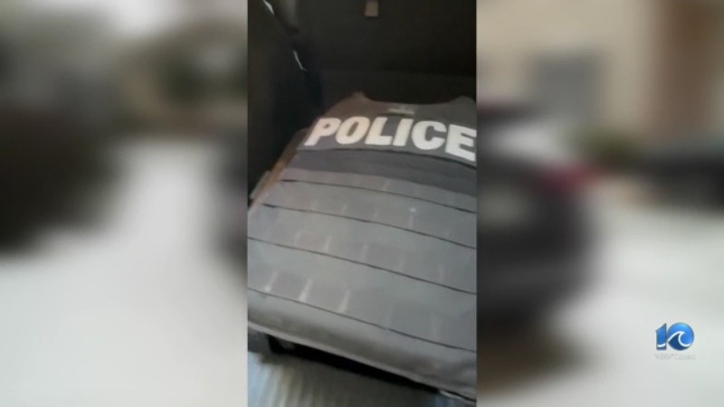 Woman finds police-issued rifle, bulletproof vests in Hertz rental